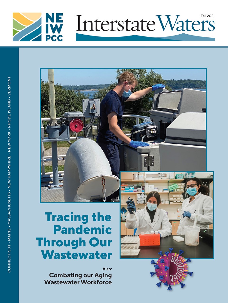 Fall Issue of “Interstate Waters” Explores Wastewater-Based Epidemiology • NEIWPCC