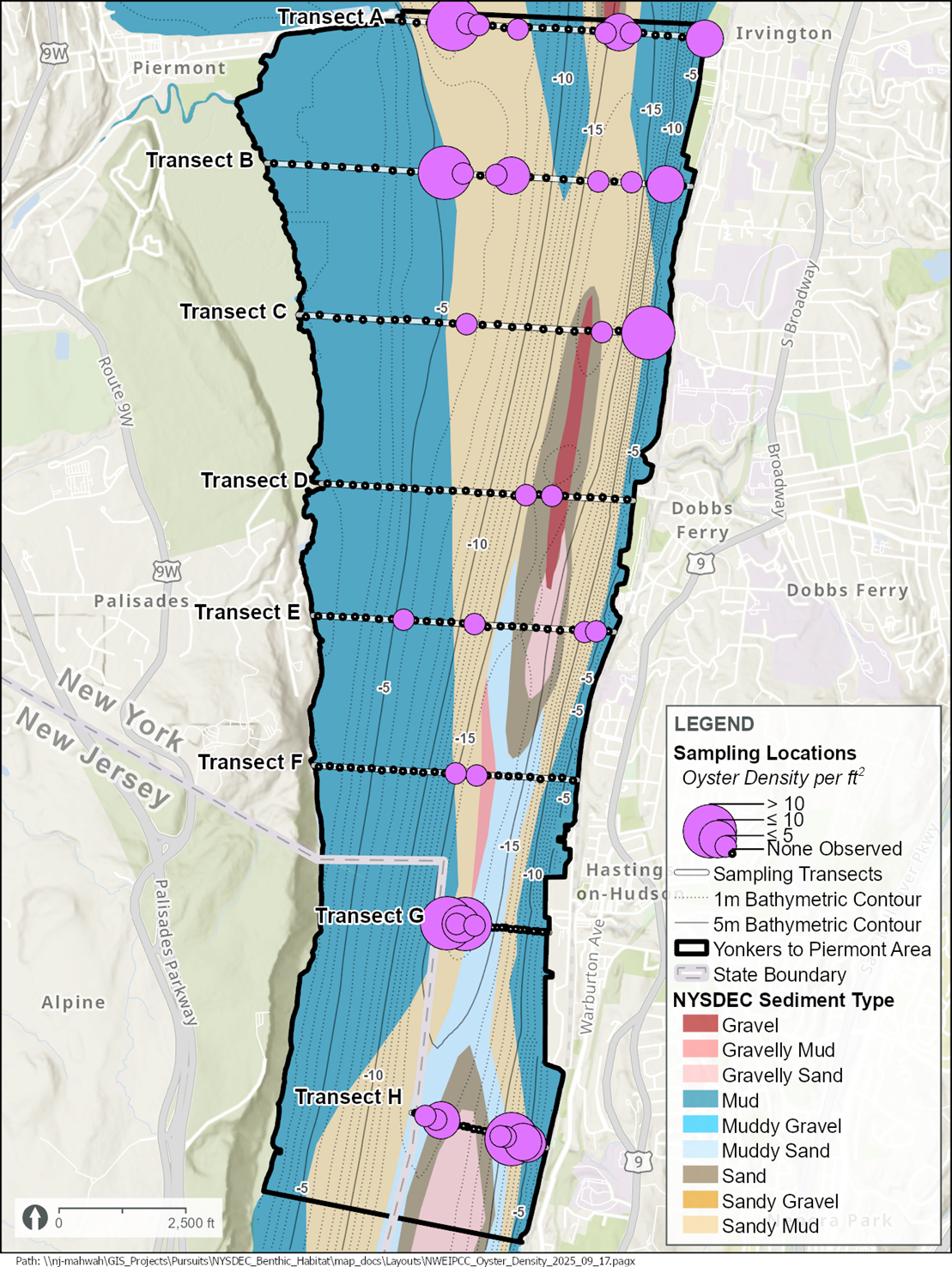 New Project Maps Oyster Density and Sediment Type in the Hudson River ...